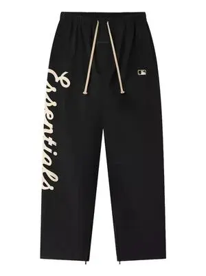 Fear Of God Mlb Logo-print Track Pants Black