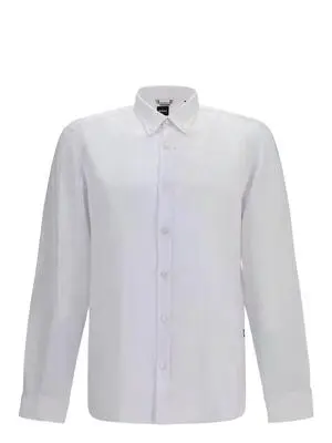 BOSS Button-down Linen Shirt