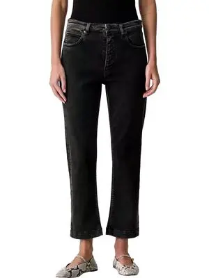 PINKO Love Birds-embroidered Jeans