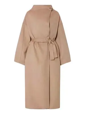 Liu Jo Oversized Wool Coat - Neutrals