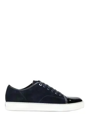 LANVIN Dbb1 Sneakers In Patent Leather And Suede - Blue