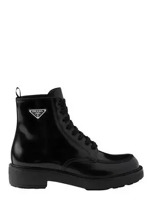 PRADA Brushedleather Boots