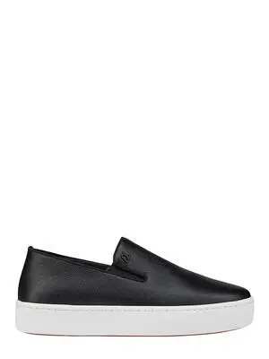 CHRISTIAN LOUBOUTIN Boatissimo Flat - Black