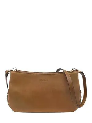 Liu Jo Medium Microfiber Crossbody Bag - Brown