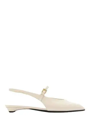 PRADA Patent Leather Slingback Ballerinas