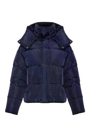 Dsquared2 Puffer Jacket With Detachable Hood - Blue