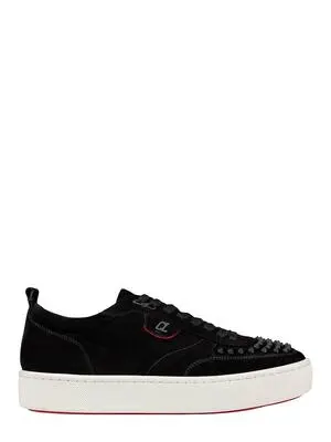 CHRISTIAN LOUBOUTIN Christian Louboutin Happyrui Spikes Flat Sneakers