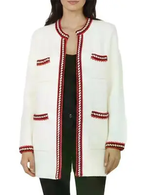 SANDRO SANDRO Luce Textured-Knit Cardigan