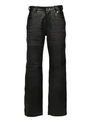 OUR LEGACY OUR LEGACY Carlson Cut Leather Trousers