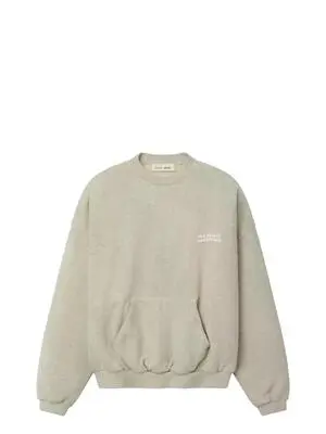 Fear Of God 90s Logo-print Crew-neck Sweater - Neutrals