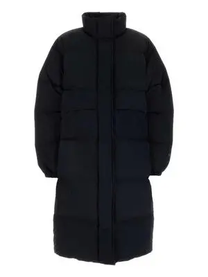 JIL SANDER Quilted Puffer Coat - Black