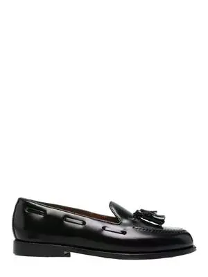 SEBAGO Sebago Tassel Leather Loafers Black