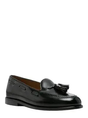 SEBAGO Tassel Leather Loafers - Black