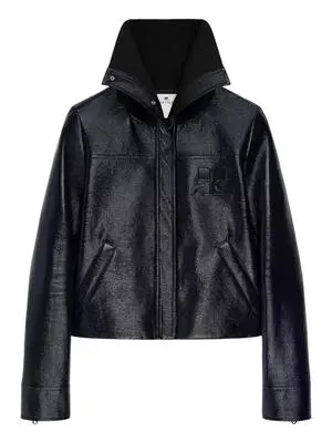 COURREGES Courrèges High-Collar Vinyl Jacket