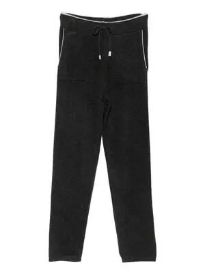 Eleventy Drawstring Track Pants - Black