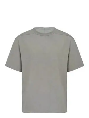 Rick Owens Brad Cotton T-shirt Grey