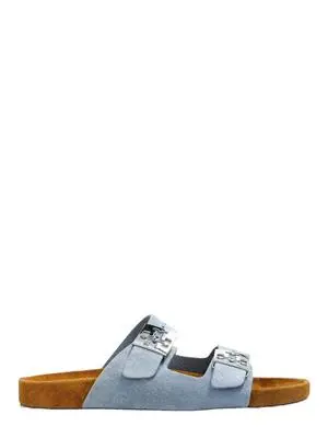 Tory Burch Mellow Buckle-strap Sandals Blue