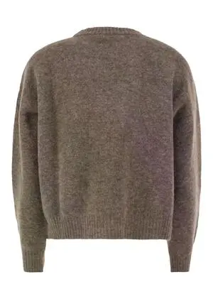 Max Mara Weekend Max Mara Brushed Crew-Neck Sweater Brown