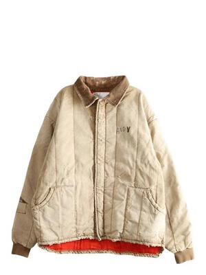 PALY HOLLYWOOD Mem Motel Canvas Work Jacket - Light Brown