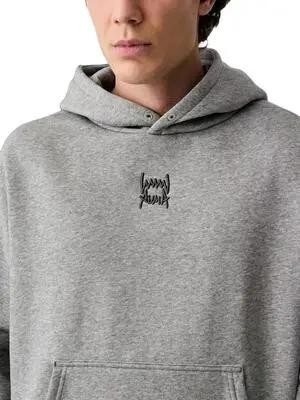 PUMA Embroidered Logo Hoodie - Grey