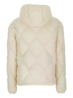 Moncler Arvouinne Hooded Puffer Jacket - White