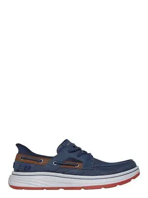 Sketchers Slipins Relaxed Fit Troutt Davey - Navy Blue