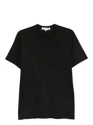 Comme Des Garçons Logo-print Cotton T-shirt - Black
