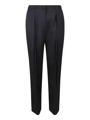 Fabiana Filippi Pleated Front Trousers - Blue