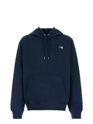 The North Face The North Face Logo-Print Drawstring Hoodie Blue