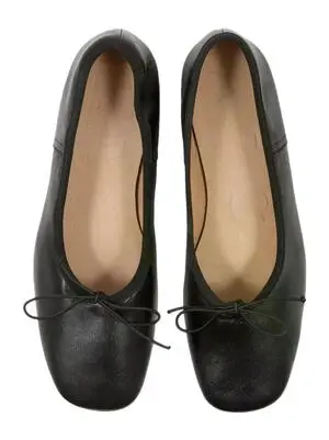 A.P.C. Bow-detail Ballet Flats