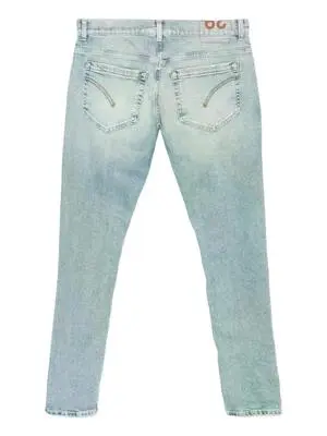 DONDUP Distressed Slim-fit Jeans - Blue
