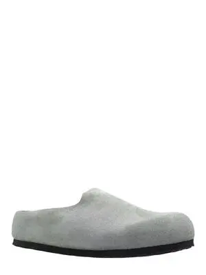 BIRKENSTOCK Amsterdam Wrapped Flat Mules - Grey