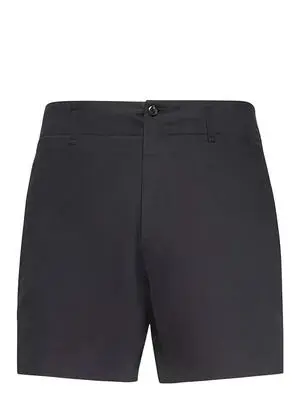 FERRAGAMO Straight-leg Bermuda Trousers - Blue