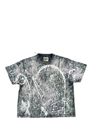 GALLERY DEPT. Paint-splatter Bleached T-shirt - Grey