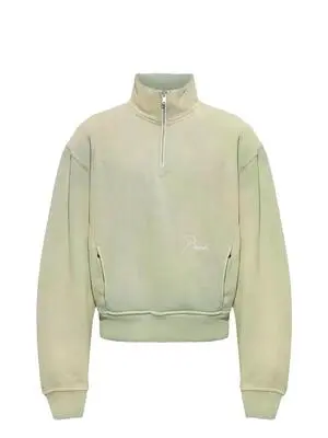 RHUDE RHUDE Classique Embroidered Logo Quarter-Zip Sweatshirt
