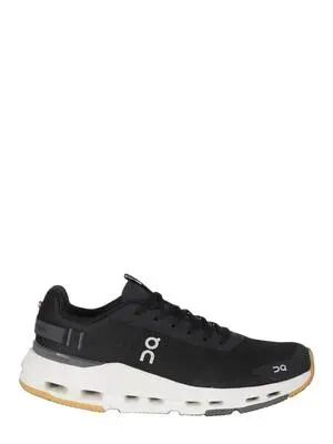 On Cloudnova Form 2 Logo-print Lace-up Sneakers - Black