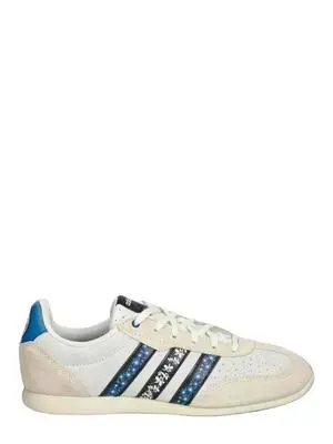 Adidas Barreda Floral-Print 3-Stripes Sneakers Neutrals