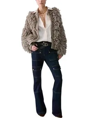 LIU JO LIU JO Flare Jeans With Utility Pockets