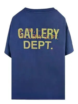 GALLERY DEPT. Tokyo Glitter-logo T-shirt - Blue