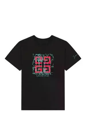GIVENCHY 4g Logo-print T-shirt