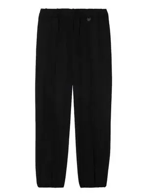 Burberry Wool Jogging Pants - Black