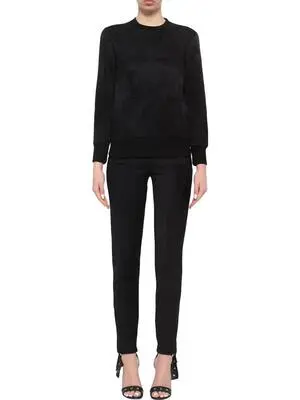 Neil Barrett Embossed Panelled Crewneck Sweatshirt - Black