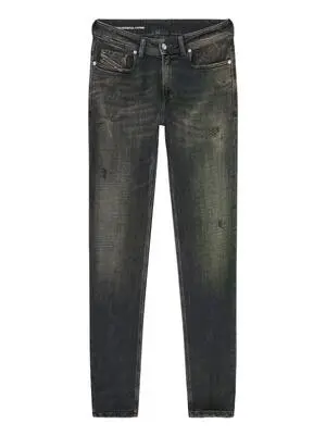 DIESEL® Diesel Sleenker Skinny Low-Waist Jeans Grey