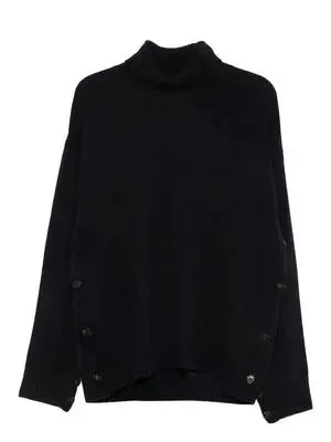 FRENKEN Button-detail Roll-neck Knitwear