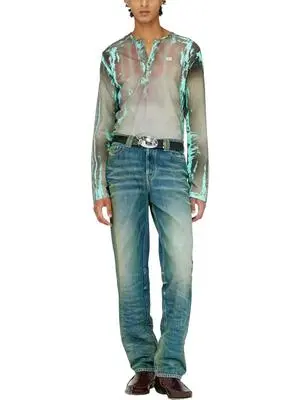 DIESEL® 1991 D-voeed High-waist Regular Fit Jeans - Blue