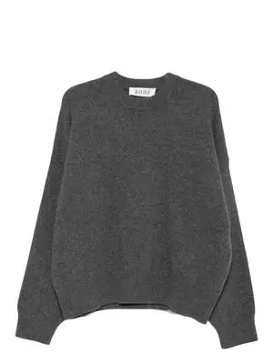 RÓHE Crew Neck Dropped-shoulder Sweater
