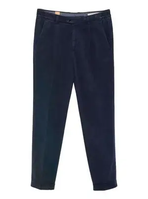 Alpha Industries Pleated Turn-up Trousers - Blue