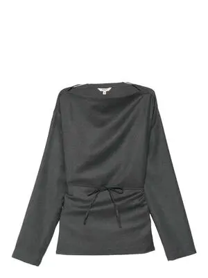 BARENA VENEZIA Barena Belted Boat-Neck Top