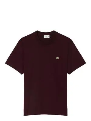 Lacoste Logo-patch Crew-neck T-shirt - Red