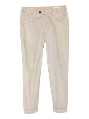 Alpha Industries Tapered Corduroy-effect Trousers - Neutrals